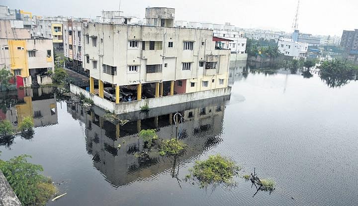 Waterlogging woes surface as rains lash Chennai