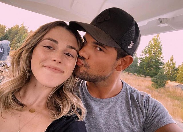 'The Twilight Saga' star Taylor Lautner marries longtime girlfriend Tay ...