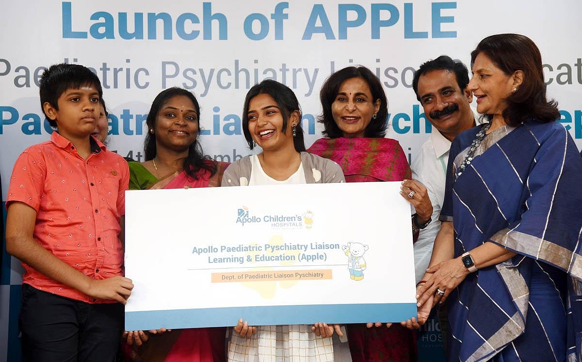 Psych support for patients at Apollo Children’s Hospital