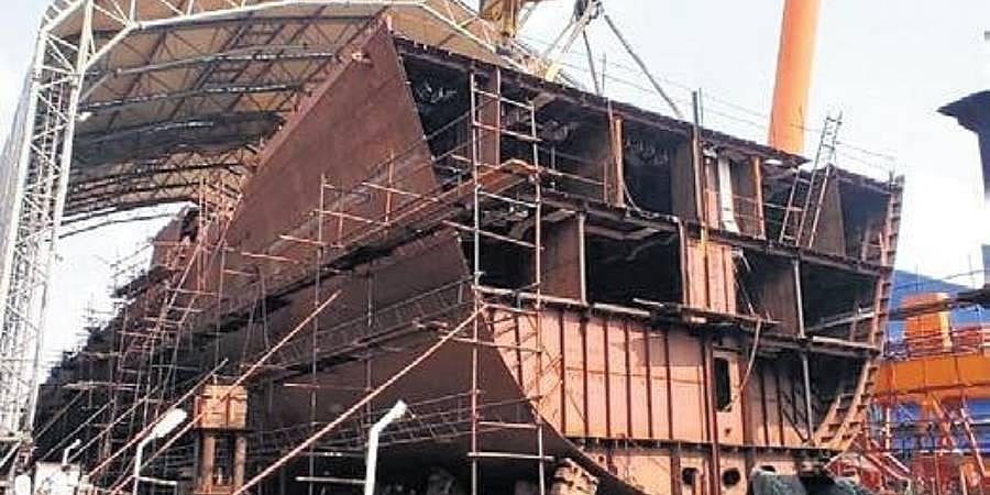 GRSE partners L&T shipyard for building warship parts