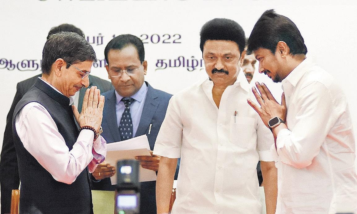 Udhayanidhi Stalin sworn in as TN minister, vows to silence critics ...