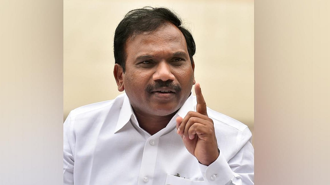 DMK MP Raja files application for TN's Nilgiris seat