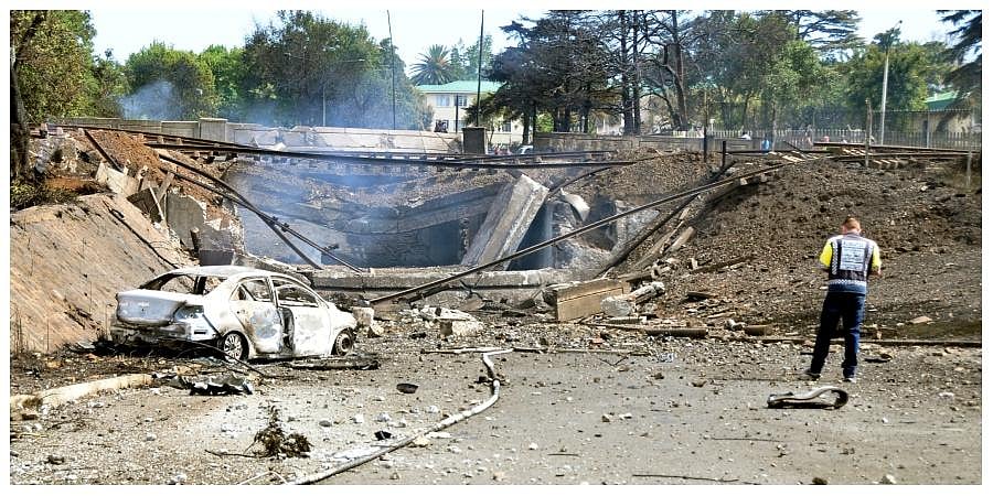 South Africa fuel tanker blast death toll rises to 15