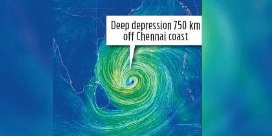Cyclone Mandous may cross coast on Dec 9; red alert for 3 TN districts ...