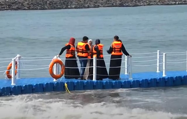 Floating sea bridges to come up in eight more coastal districts to ...