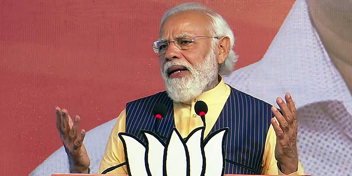 'It divides people on caste, religion': PM Narendra Modi attacks Congress