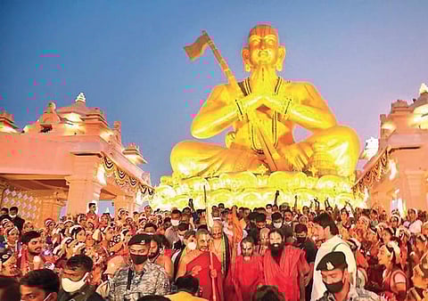 Statue of Equality reminds us of our Vedic history: Baba Ramdev