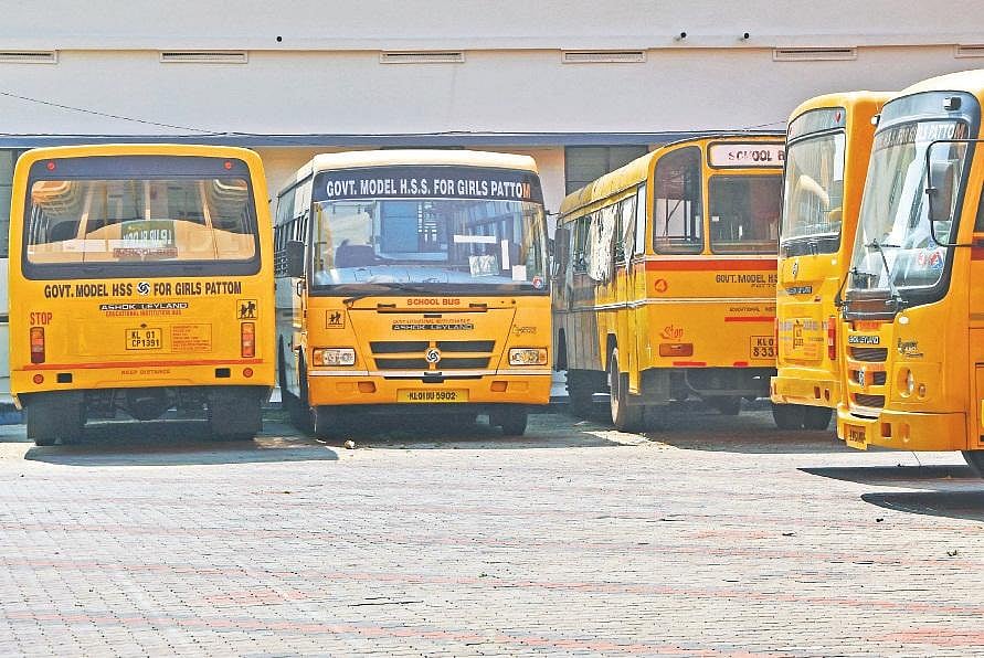 Class reopening brings cheer to school bus drivers