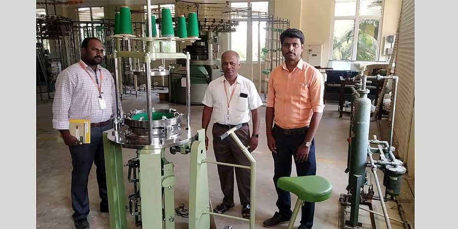 NIFT-TEA's new machine in Tiruppur brings hope for khadi fabric weavers
