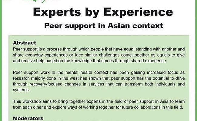 The pursuit of peer support