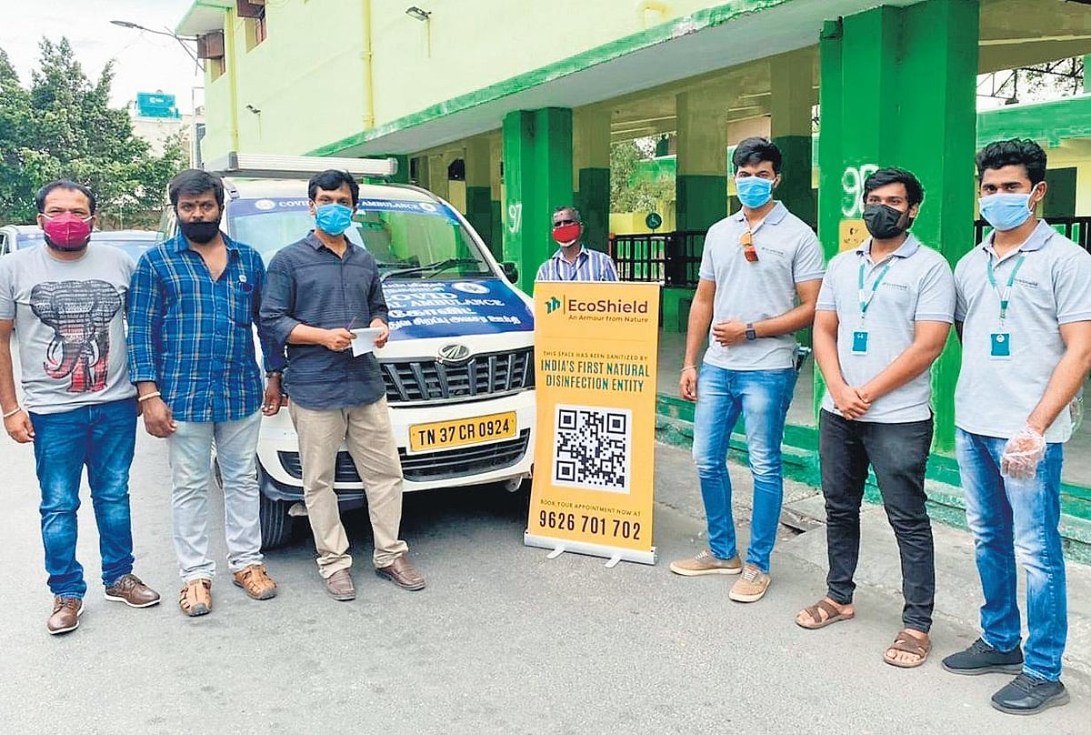 Spraying sustainable solutions, shielding Chennai from COVID-19