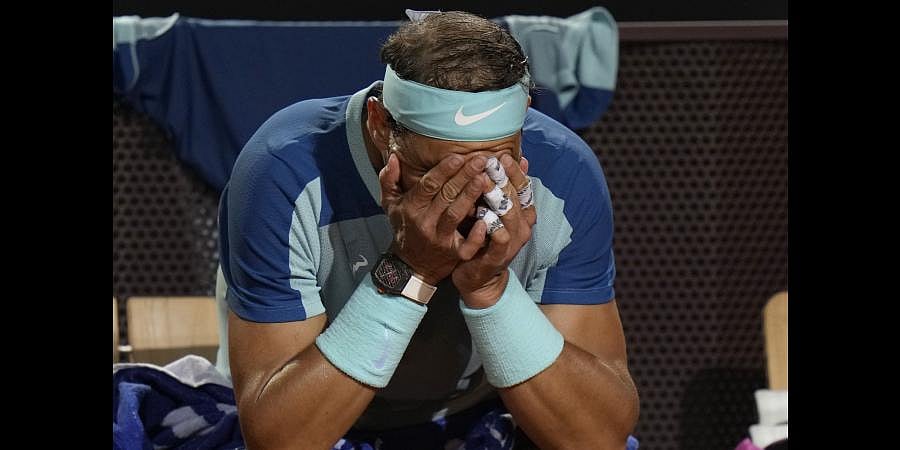 Nadal struggles with foot injury in Italian Open loss