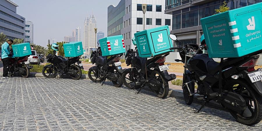 DUBAI, United Arab Emirates (AP) — Food-delivery drivers protesting ...