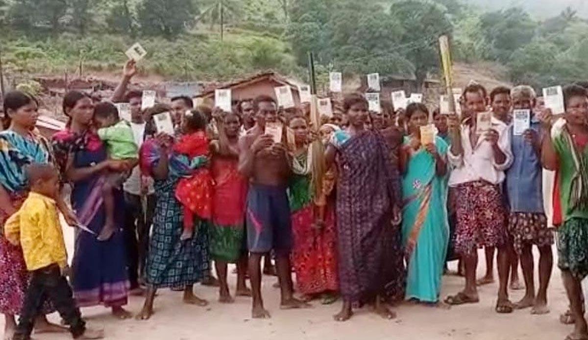 No door delivery of ration for 1000 families on Andhra-Odisha Border