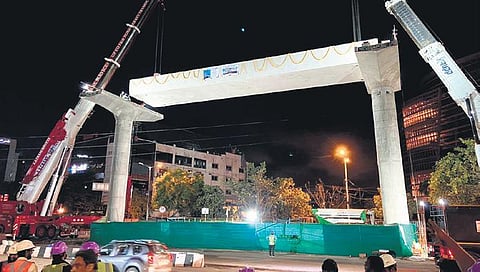 Bangalore Metro’s U-girder replaces span, cuts work time