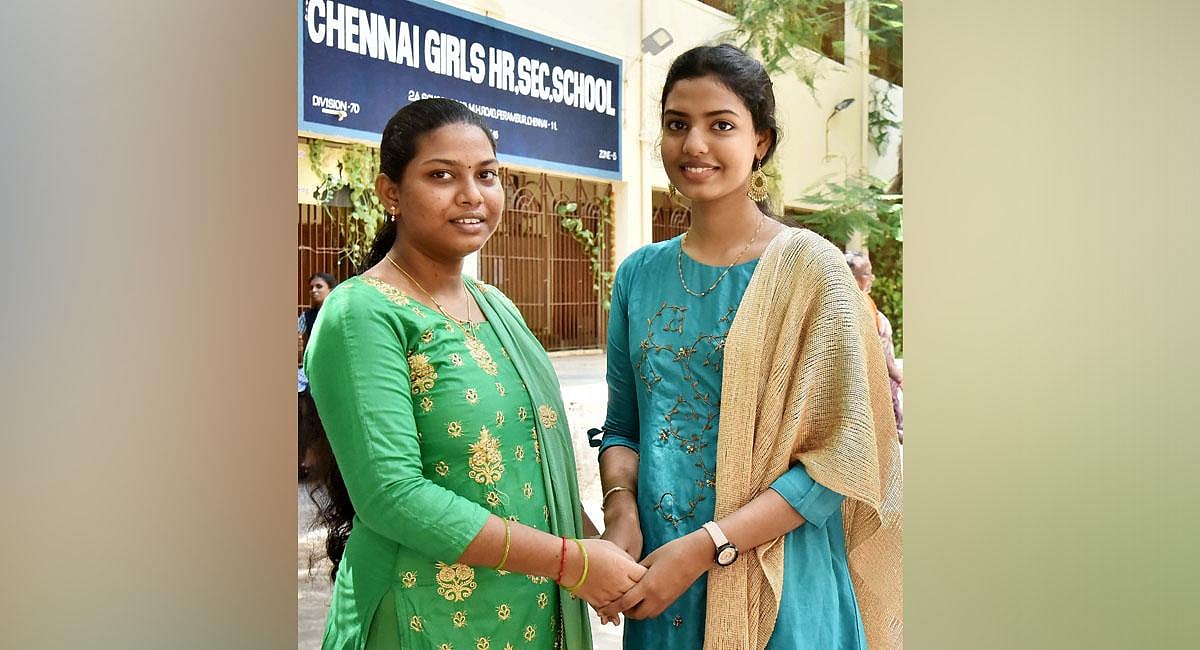 TN SSLC results: Fathers hospitalised before exam, yet these girls excel