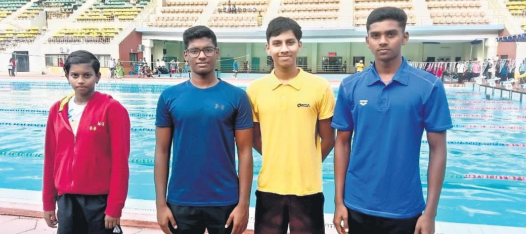 Jashua, Pramiti break TN state records at 48th Junior swimming championship