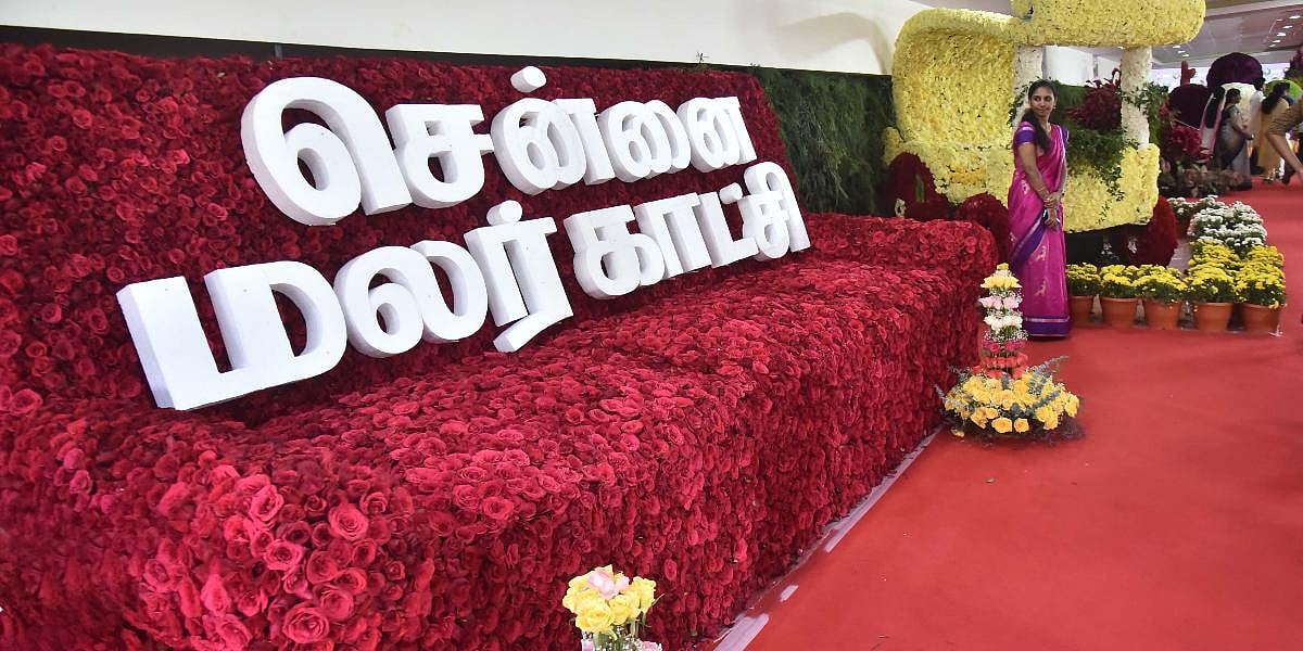 Chennai blooms with its first flower exhibition