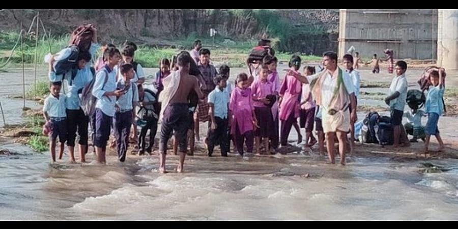 Bridge over River Bahuda a pipe dream for Arakabadra villagers in ...