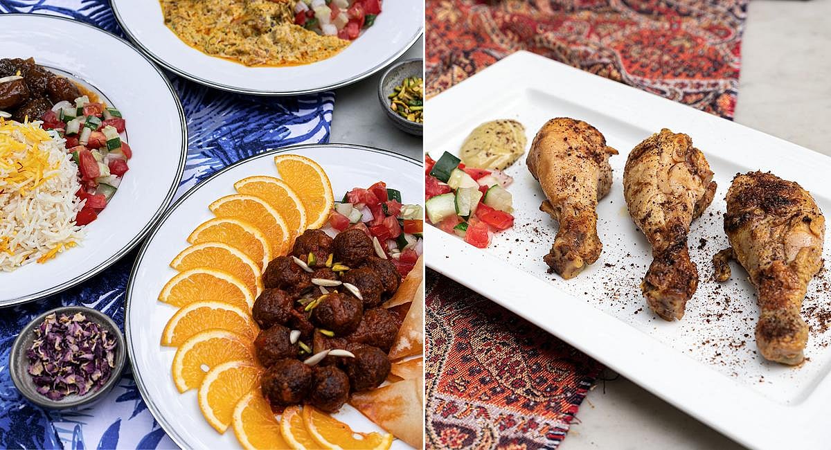 A Slice of Persia, a Dash of India