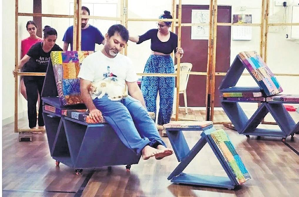 The Changeling’s stage featuring Faezeh Jalali