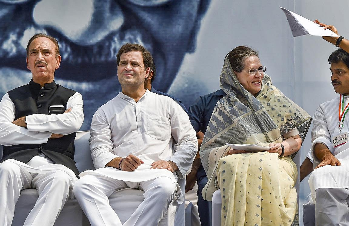 Azad quits Congress, blames Rahul for putting a coterie of ...