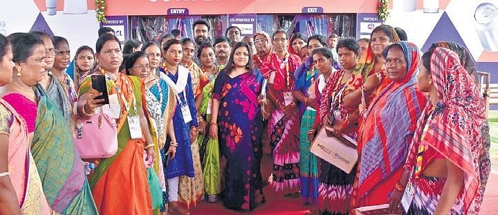 Exposure visit for 40 women entrepreneurs of Cuttack