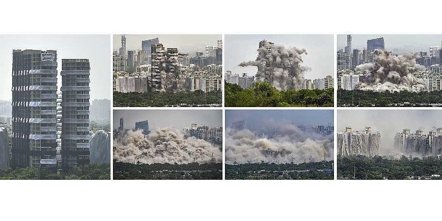 Odisha connect to Noida's twin tower implosion