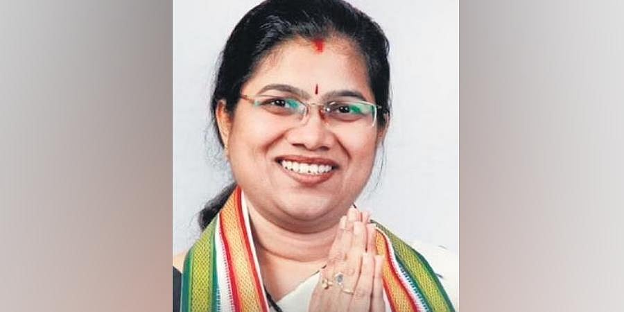 Palvai Sravanthi Reddy, Congress's candidate for Munugode bypoll
