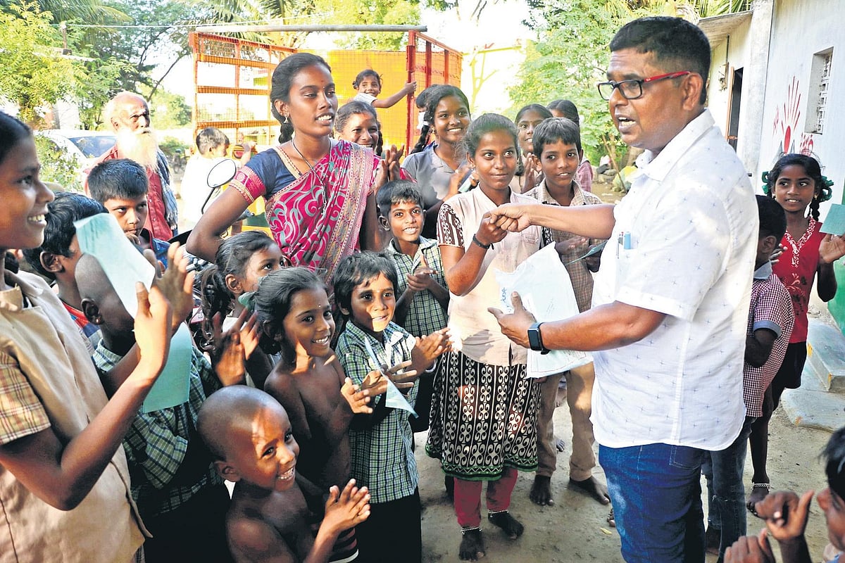 Tamil Nadu: Warden for world of words in this Irular tribal settlement