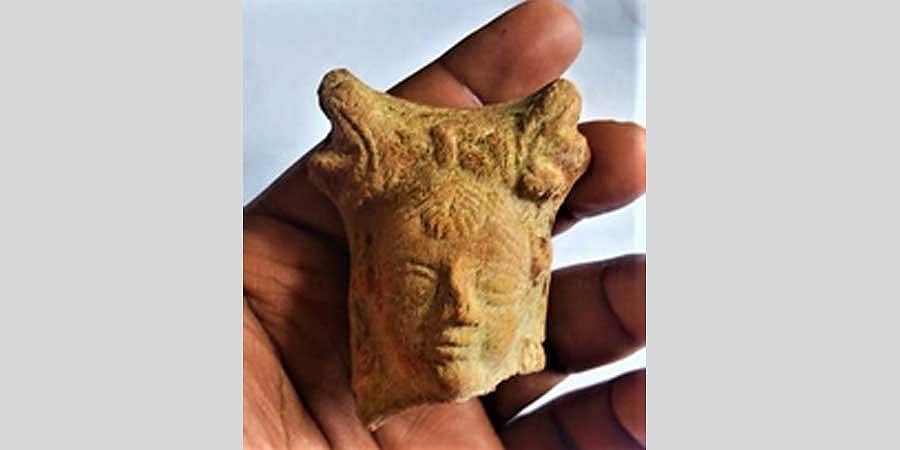 Rare terracota figurine of ‘Yakshini’ found in Cheriyal