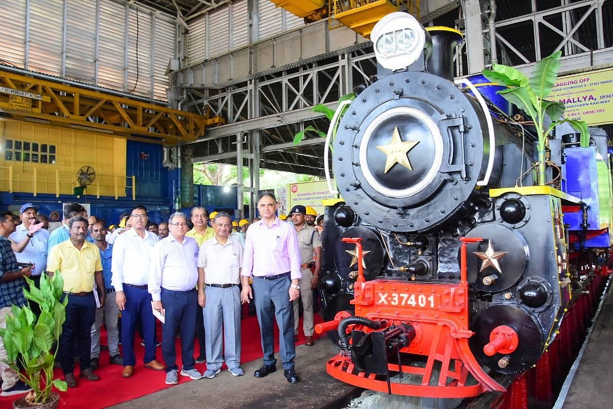 Rs 10 crores and gleaming: First made in India diesel-fired steam ...