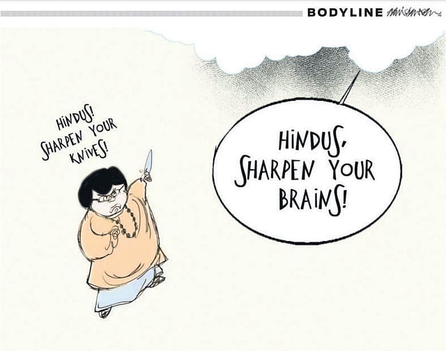 Bodyline: Ravi Shankar's cartoons