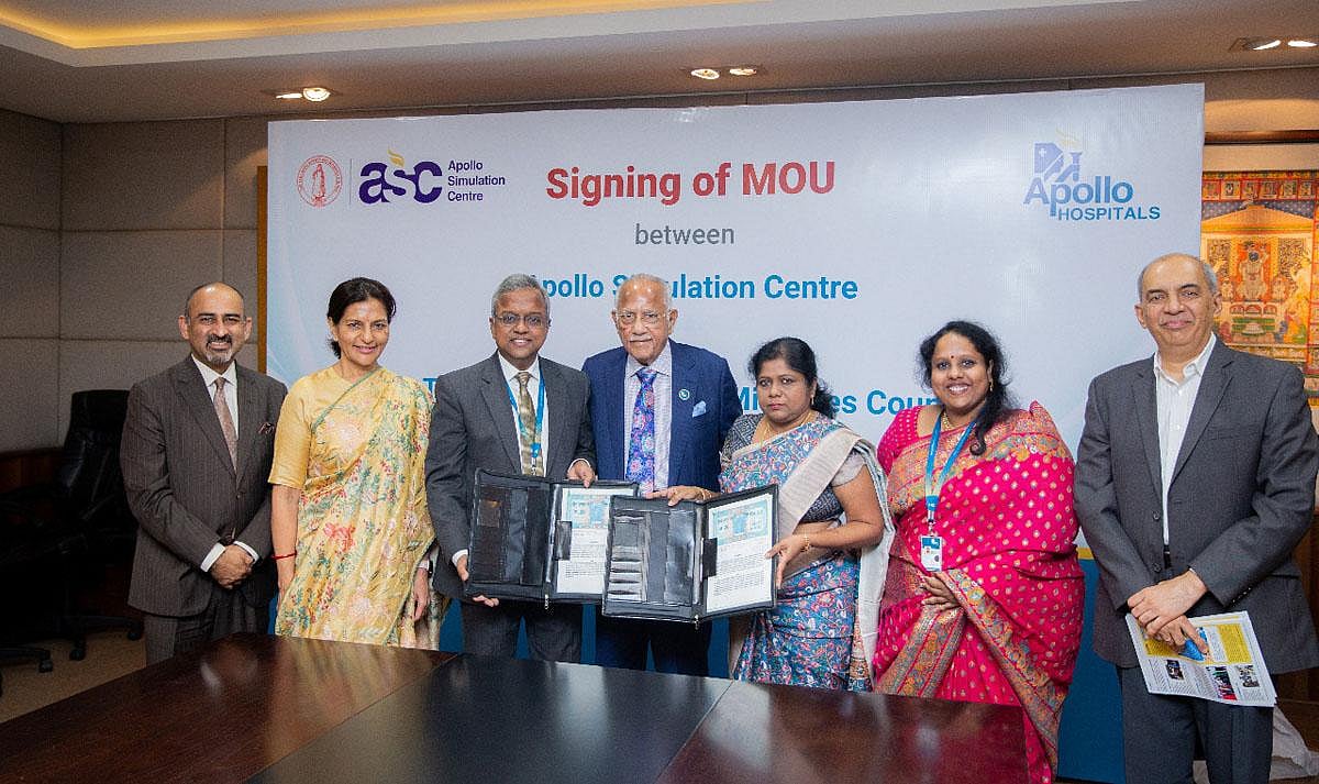 Apollo simulation centre signs MoU with TNNMC