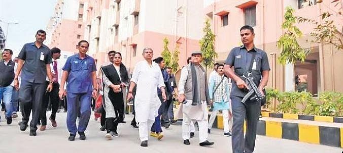 MPs visit 2BHK project in Telangana's Kollur