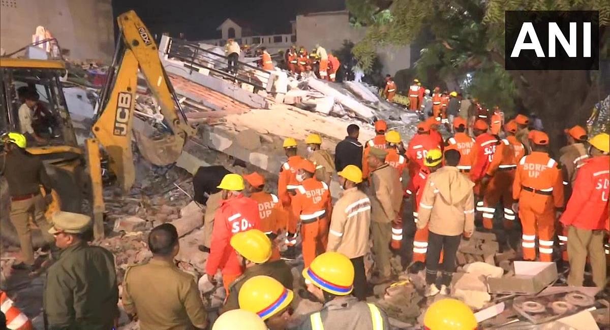 Lucknow building collapse: One more rescued from rubble, 2 still feared ...