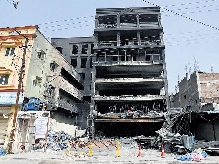 Fire-gutted Deccan Knitwear complex in Hyderabad to be razed soon