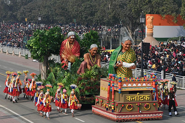 IN PHOTOS | Glimpses of the tableaux at India's Republic Day Parade 2023
