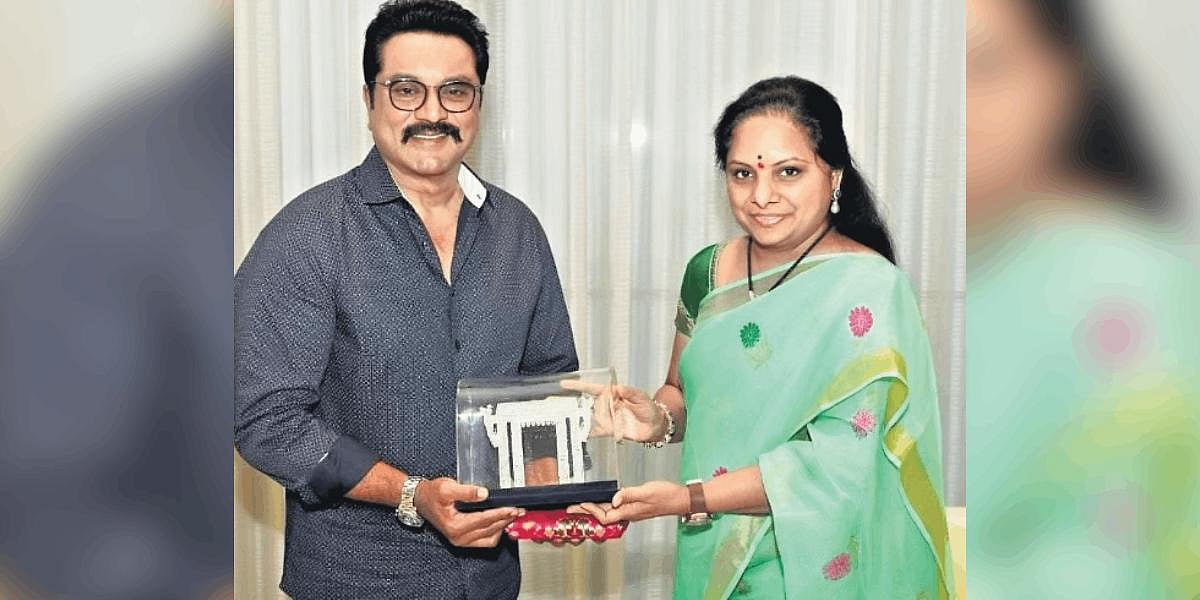 Samathuva Makkal Katchi founder Sharath Kumar calls on Kavitha, may tie ...
