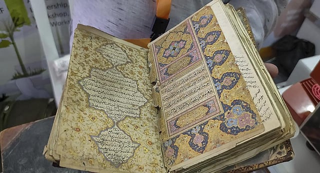 Gold ink Quran, ancient manuscripts preserved by RSS-inspired body on ...