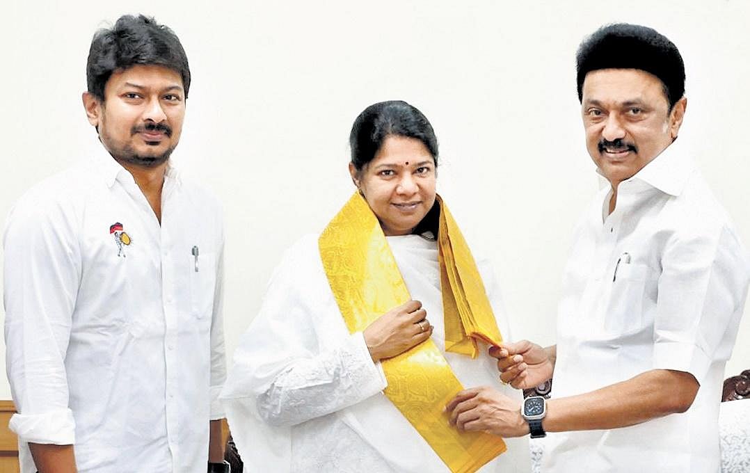 Stalin, DMK leaders wish Kanimozhi on her 55th birthday