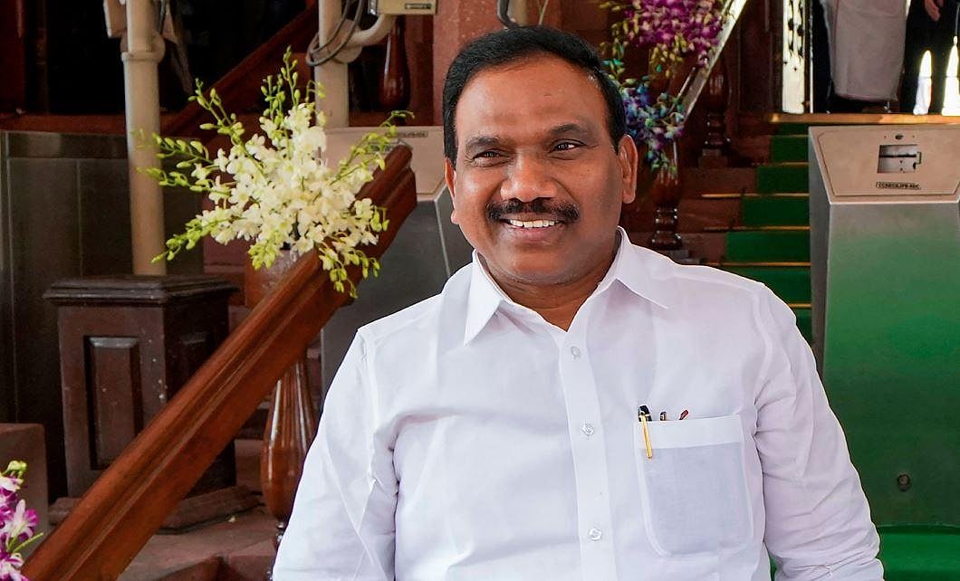 Speech about Sanatana Dharma my right: DMK leader A Raja