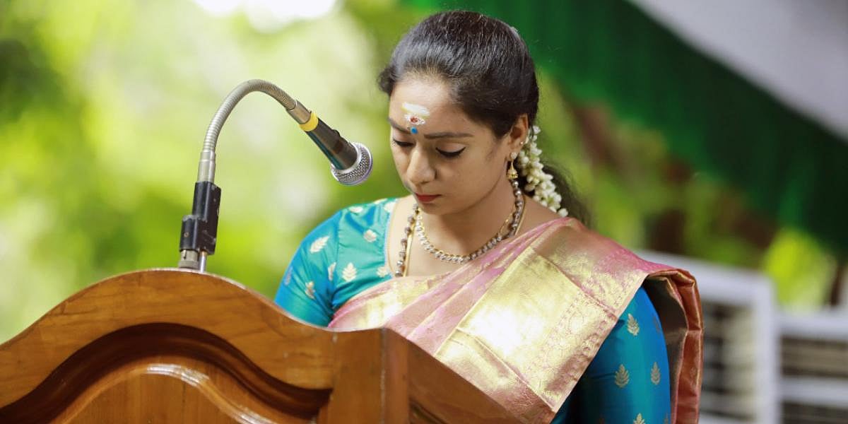 Former Puducherry transport minister Chandira Priyanga files for ...