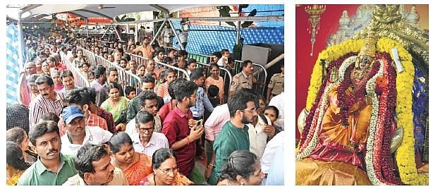 Over 50,000 devotees throng Indrakeeladri