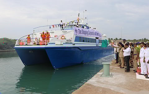 Day after launch, ferry to Sri Lanka gets just seven bookings, cancelled