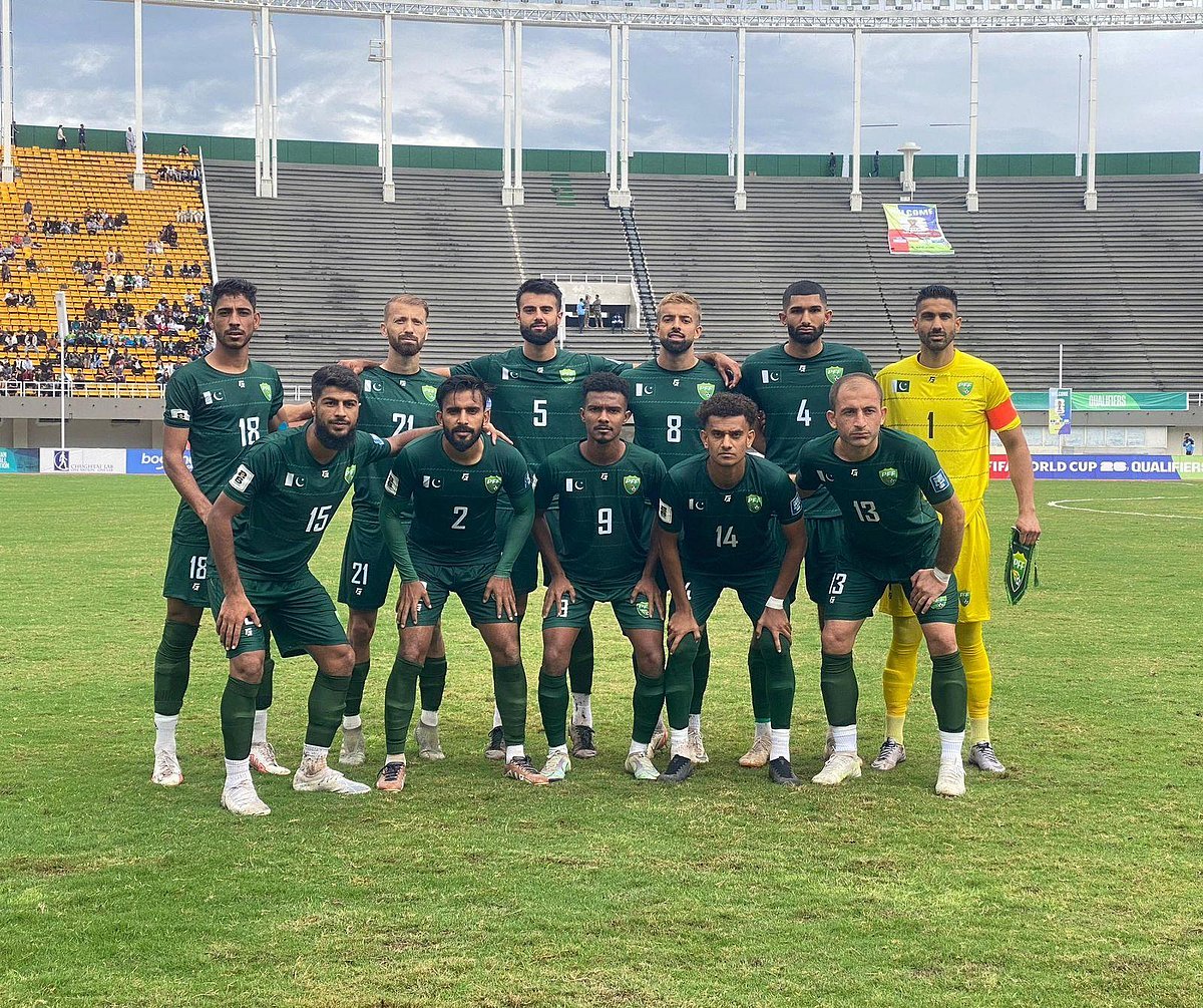 Pakistan claims its first-ever win in FIFA World Cup qualifiers, edging ...
