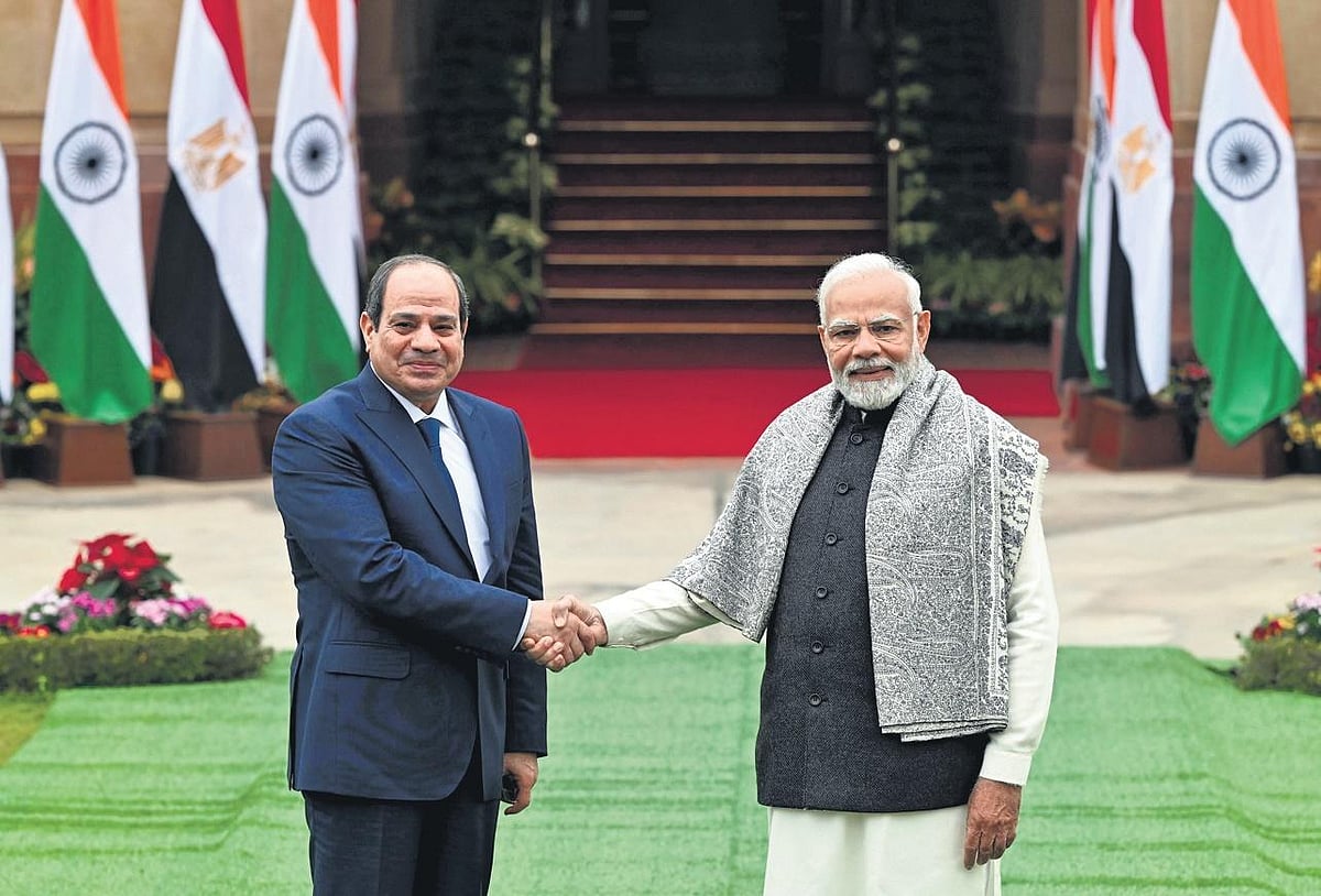 PM Modi speaks with Egyptian President over Israel-Palestine conflict
