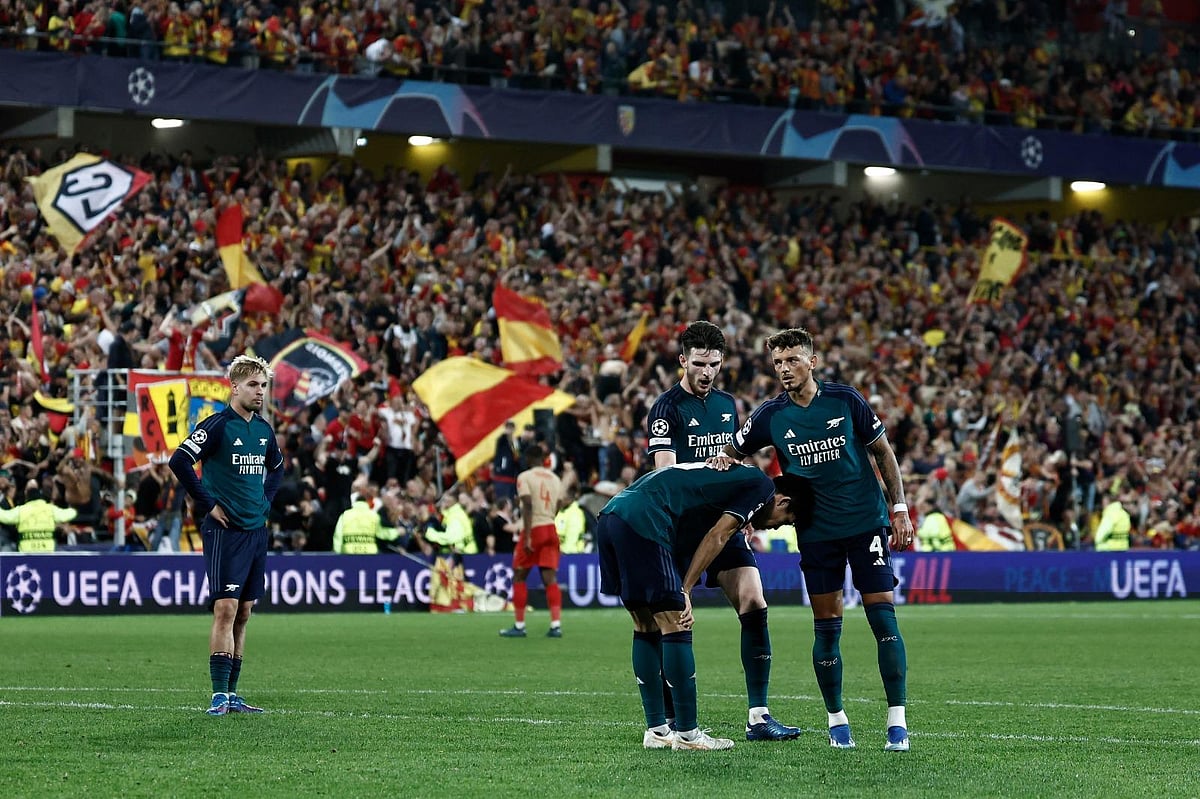 Lens comeback stuns Arsenal in Champions League