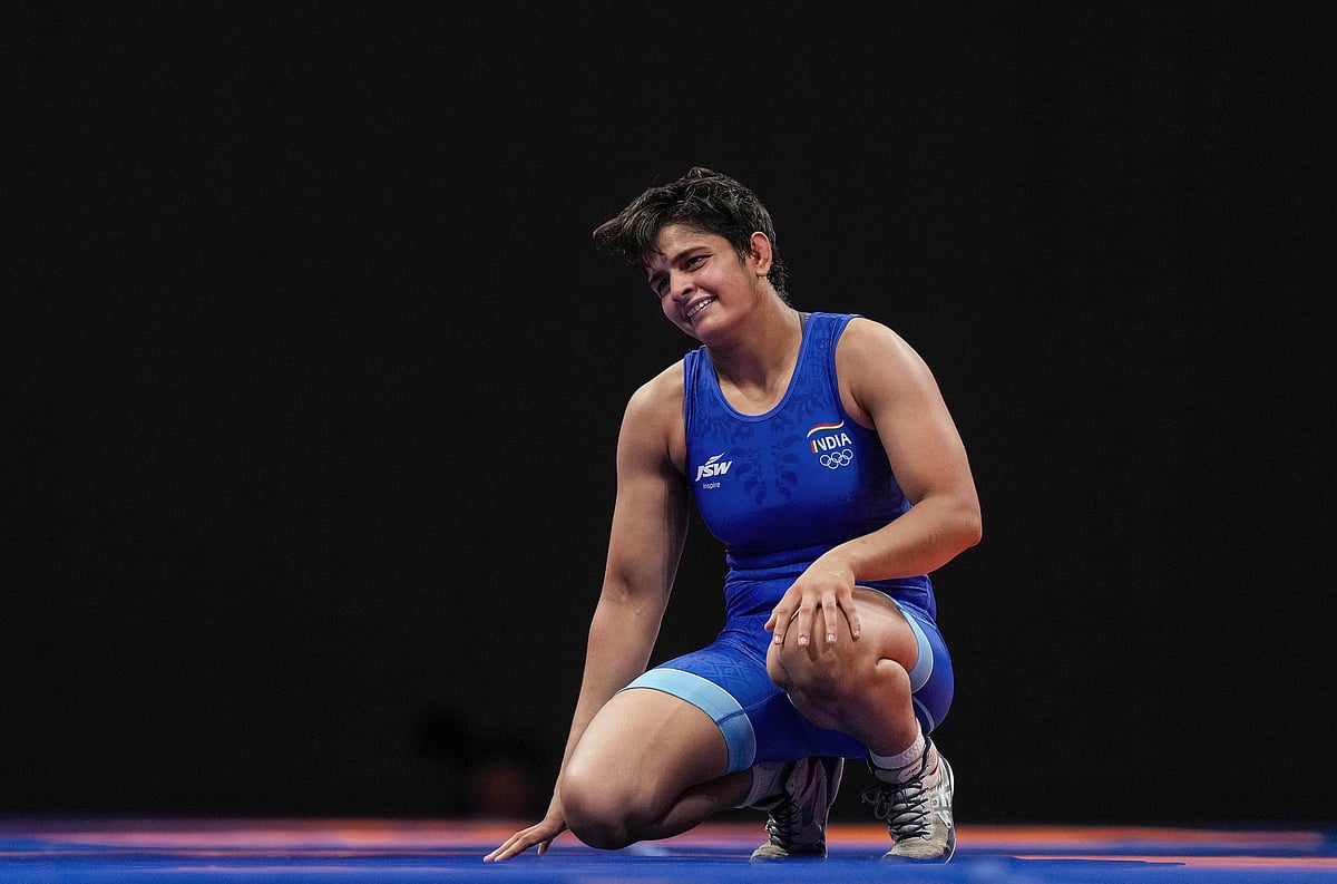 Sonam takes bronze in wrestling after beating China's Jia Long