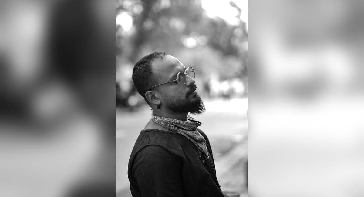 A ‘violent’ eruption of colours that conveys dark realities of life